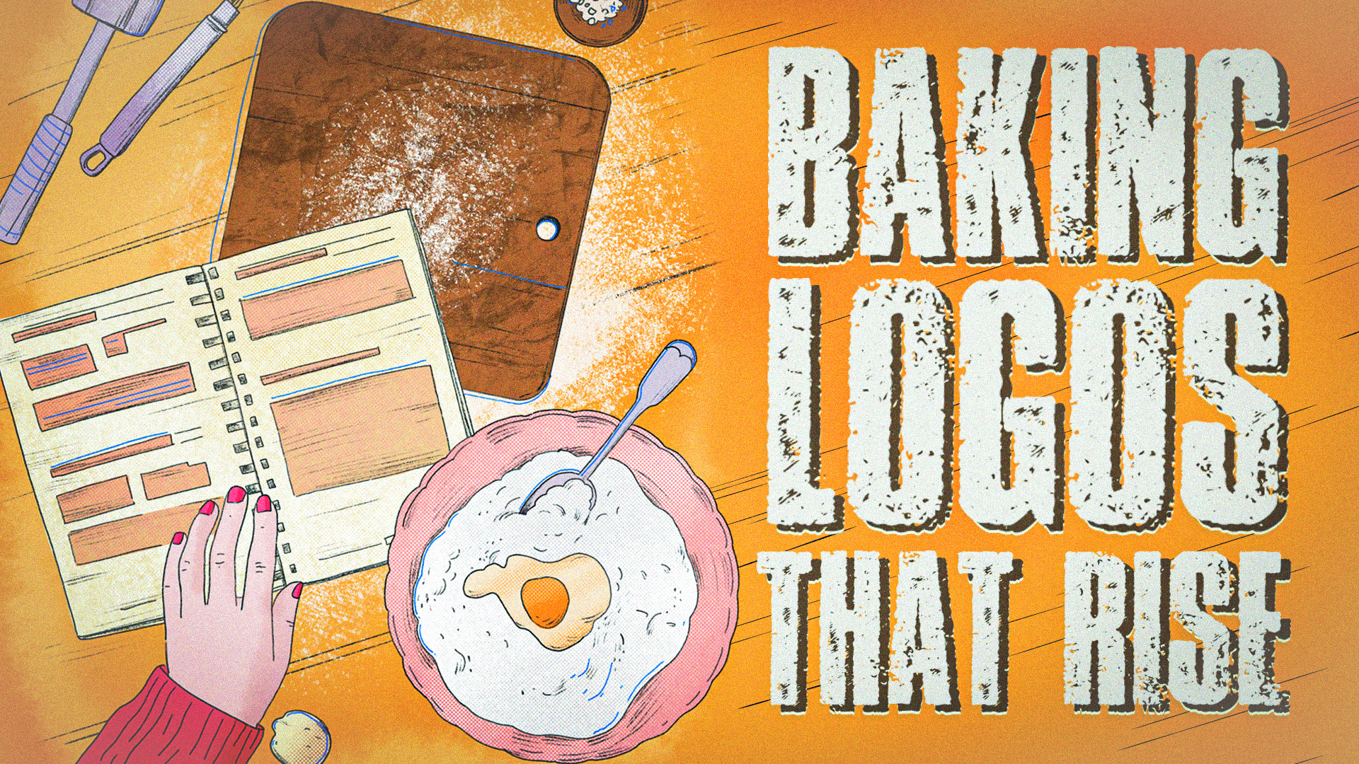 50 Baking Logos That Rise